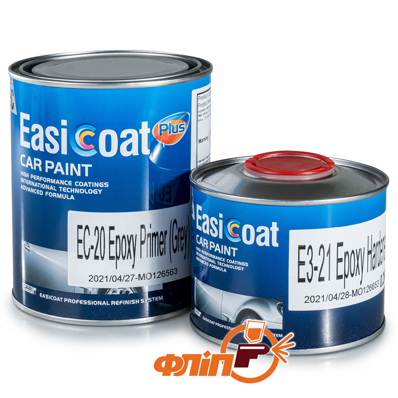 Грунт эпоксидный серый Easicoat EC-20 2K, 1кг (без отвердителя)
