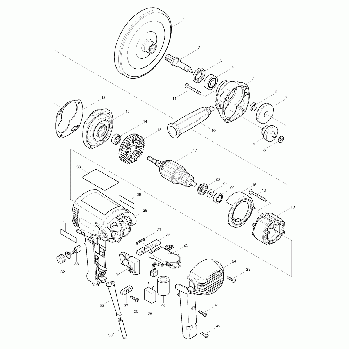 Makita PV7000C Углошлифовальная полировальная машина: купить, цена ...