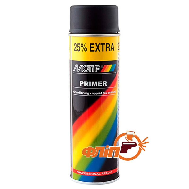 Motip Primer Black грунт акриловый черный, 500 мл: купить, цена ...