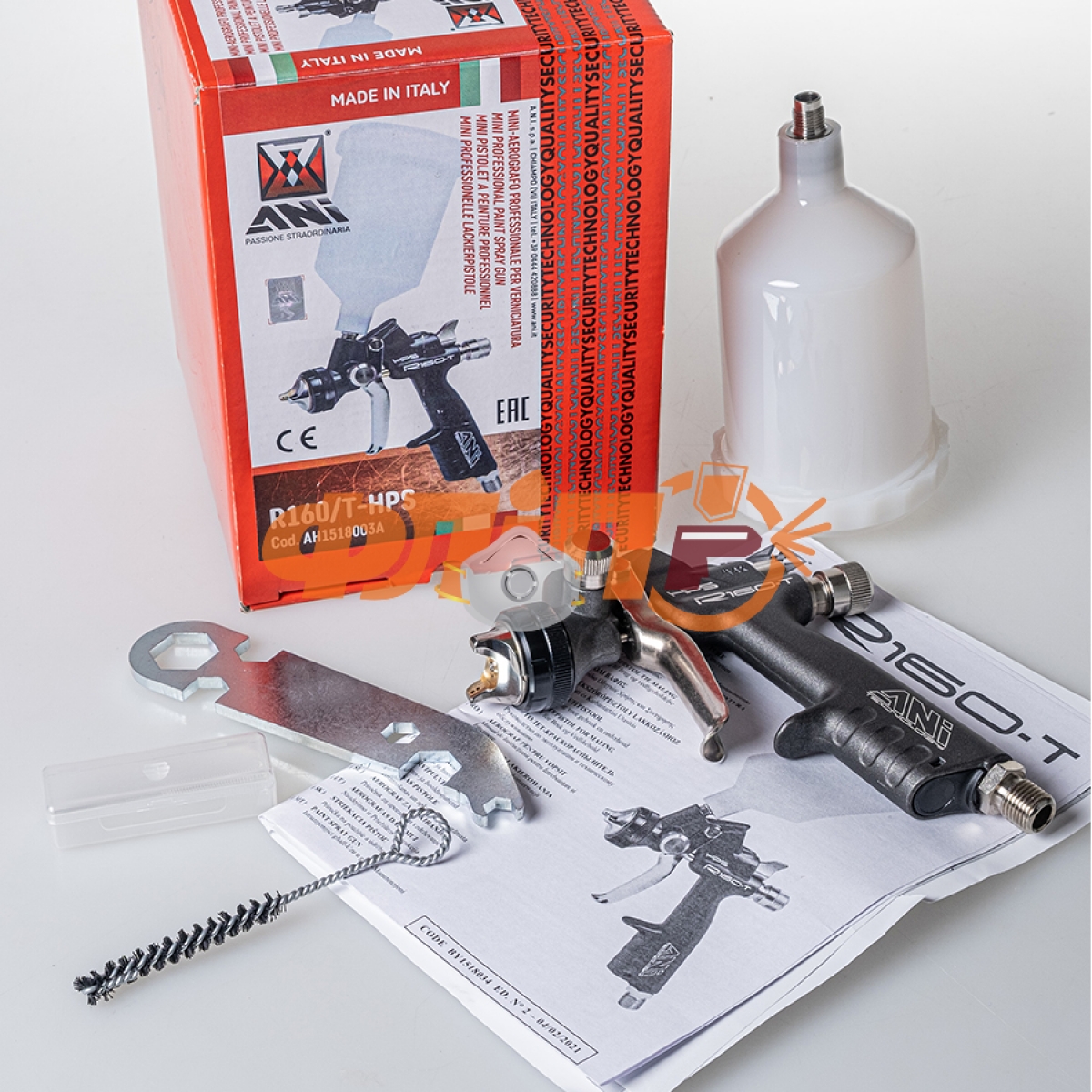 Краскопульт ANI Mini R160/T HPS дюза 1.0мм